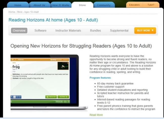 Learning to Read with Reading Horizons - This Roller Coaster Called Life