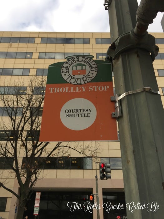 old-town-trolley-courtesy-shuttle-sign - This Roller Coaster Called Life